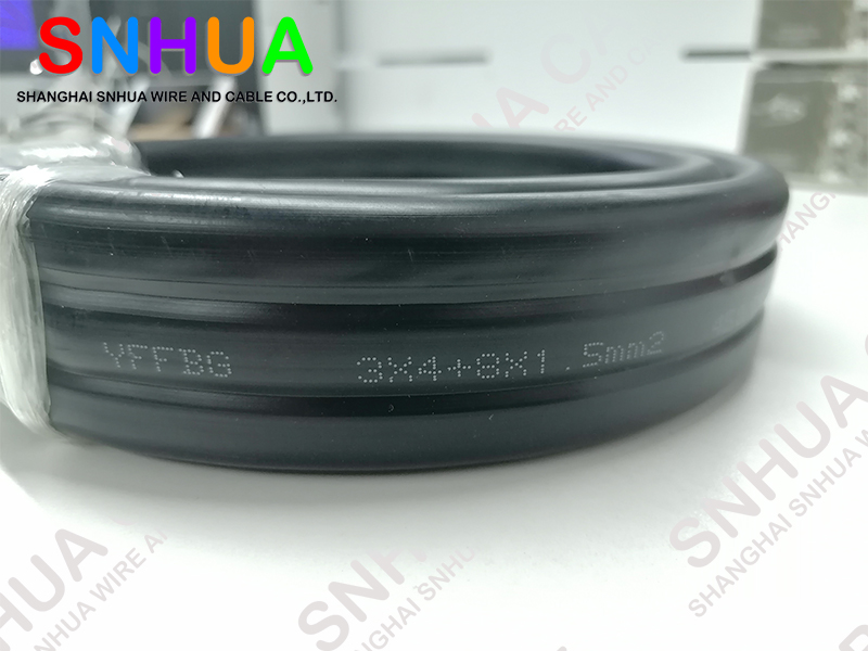 行车电缆YFFBG 3*4.0+8*1.5mm²-起重行车电缆-上海申铧电线电缆有限公司